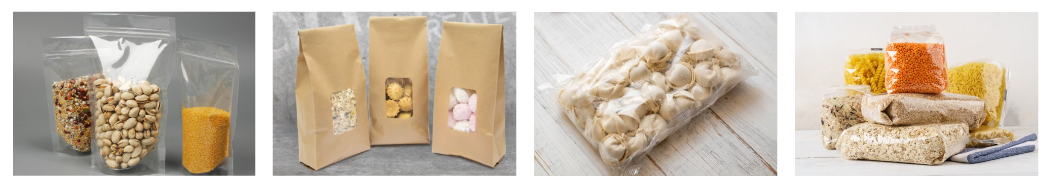 Vertical dry-goods package